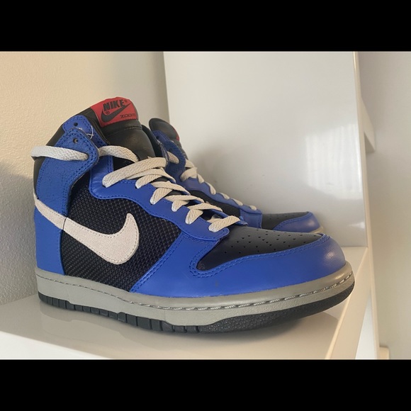 Nike | Shoes | Nike Dunk High Premium Crack Varsity Royal New | Poshmark